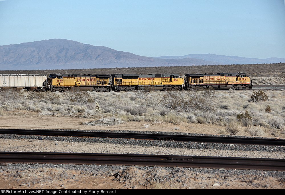 UP 5766, 8198, and 6849